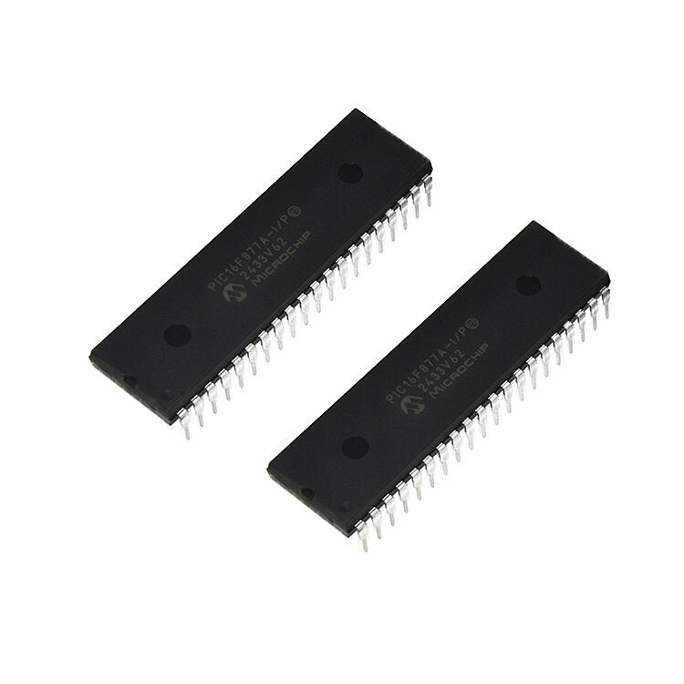 Jeking PDIP-40 Through Hole PIC16(L)F87x 8-bit Microcontrollers - MCU PIC16F877A-I-P ...